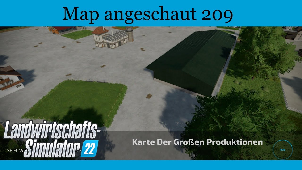 LS22 | Map angeschaut #209 - Karte Der Großen Produktionen | Konsolen ...