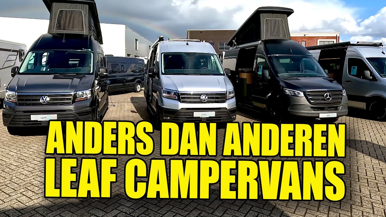LEAF CAMPERVANS, anders dan anderen! - Campingtrend - YouTube