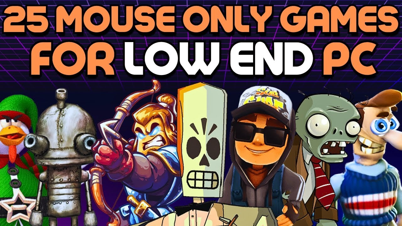 Top 25 Best Mouse-Only Games for Low-End PCs | 2024 - YouTube