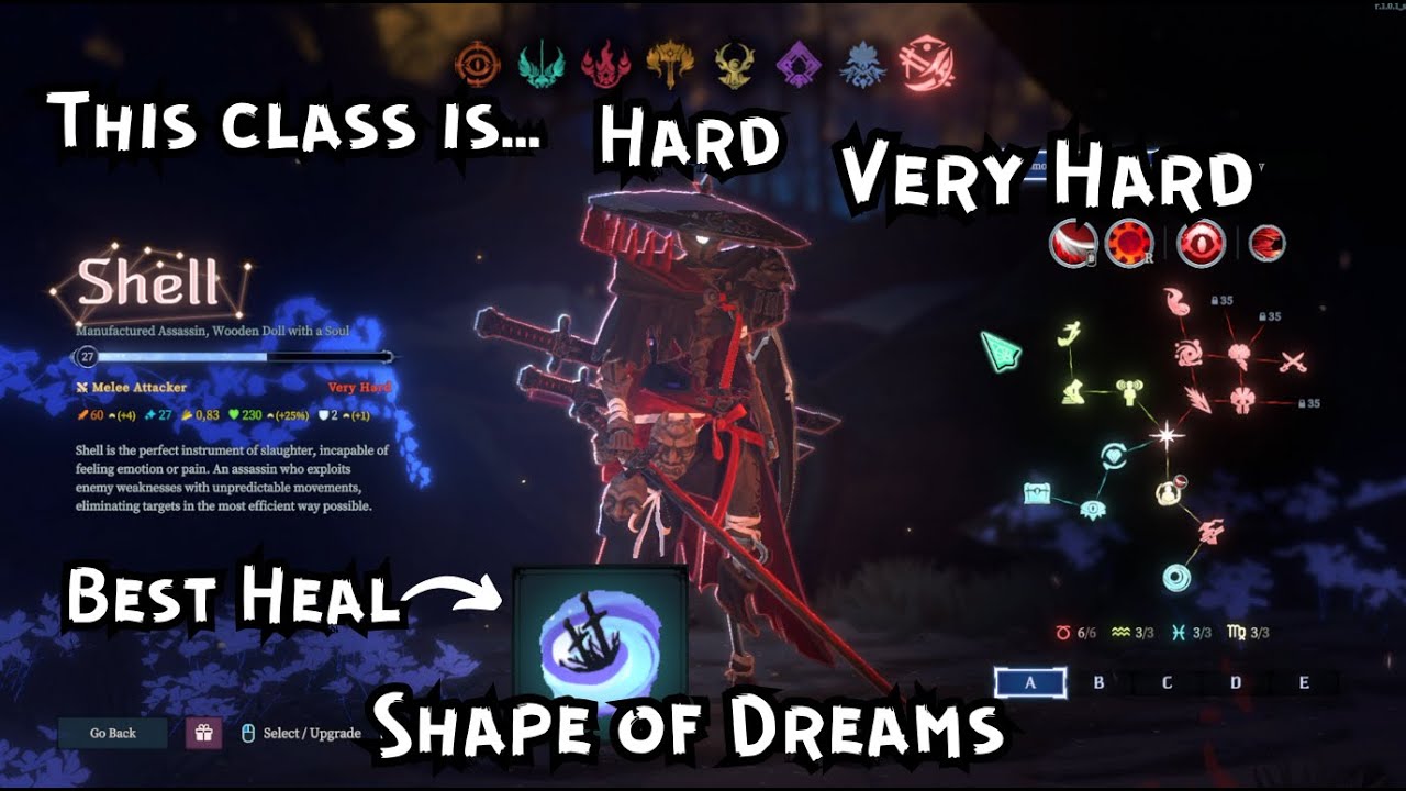 Shape OF Dreams Shell and Best Heal - YouTube