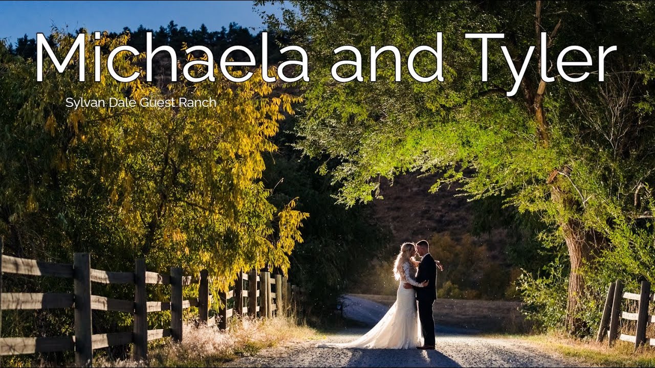 Sylvan Dale Guest Ranch wedding by Loveland photographer | Michaela & Tyler - YouTube