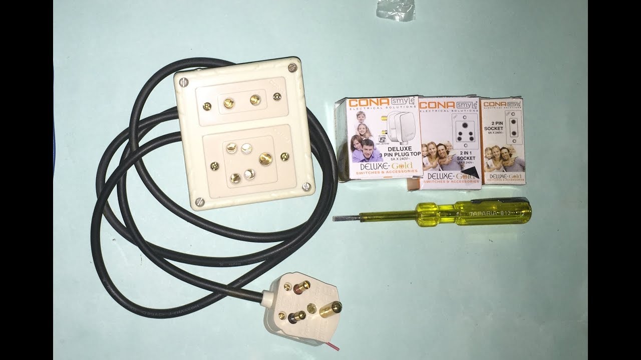 Make Simple Electric Workbench Extension Cord | Extension Box Wiring At ...