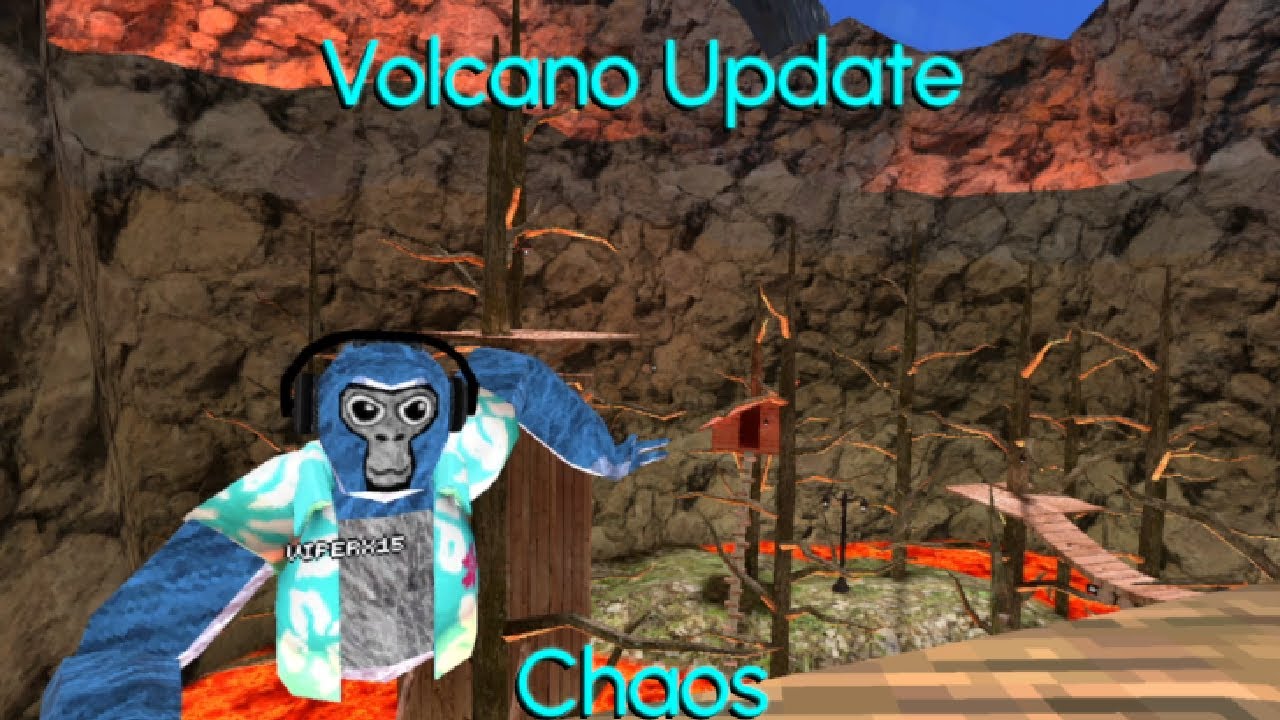 Volcano Update Chaos... (Gorilla Tag) - YouTube