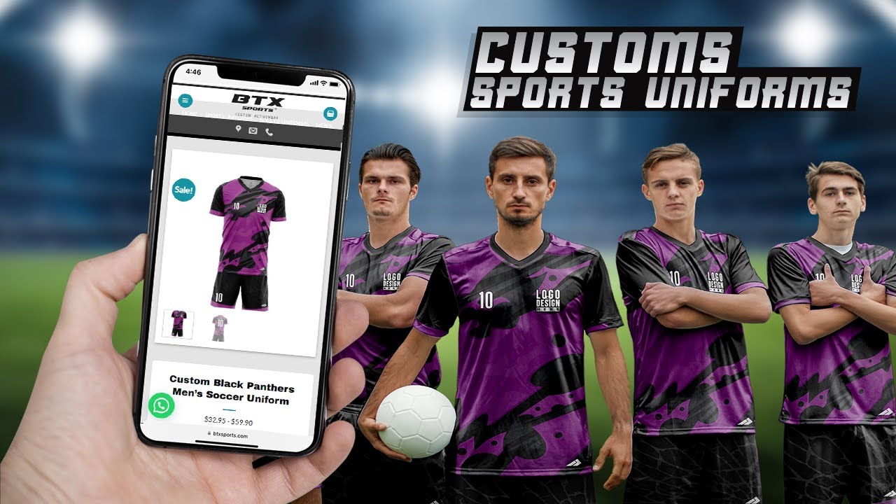 BTX Sports Has The Best Custom Sports Uniforms - YouTube