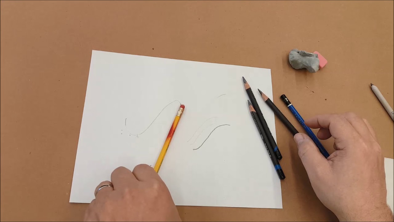 Pencil Basics - Brown Paper Tutorials - YouTube