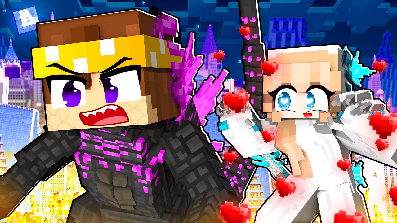 A GAROTA SHIMO se APAIXONOU pelo GAROTO GODZILLA no Minecraft - YouTube