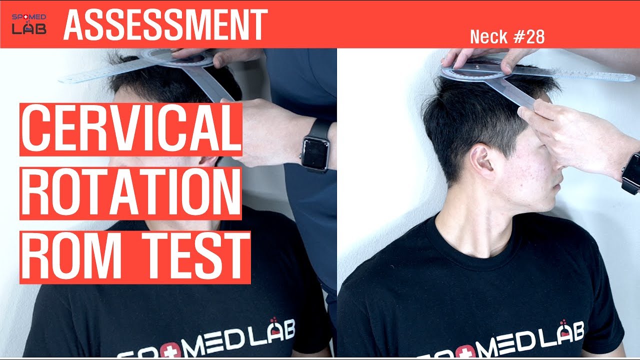 Cervical Rotation Range of Motion Test l 경추 회전 관절가동범위 평가 l Neck #28 ...