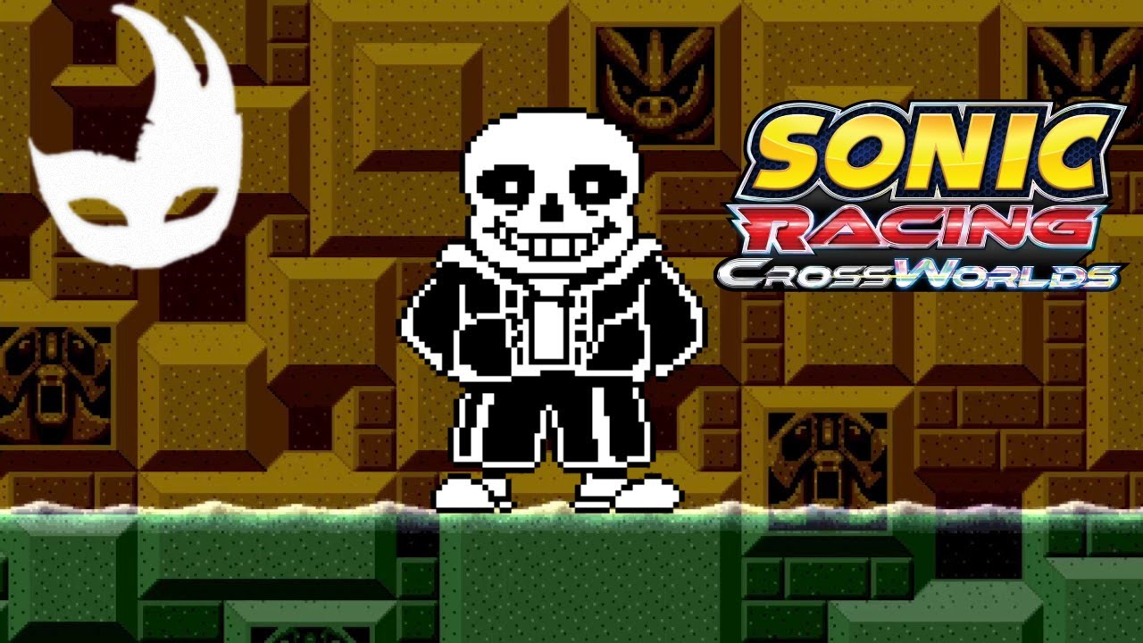 SANS from Undertale joins Sonic Racing Cross Worlds - YouTube