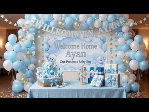 Ayan baby boy is born welcome home 
