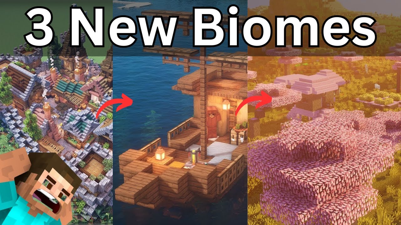Minecraft New mini biomes - YouTube