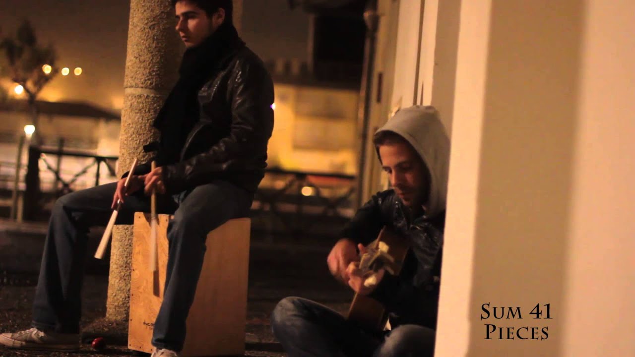 "Pieces" - Sum 41 - (Acoustic cover) - [Official Music Video] - YouTube