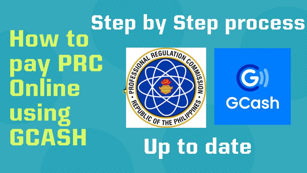 How to pay PRC through GCASH online? Step-by-step process. - YouTube