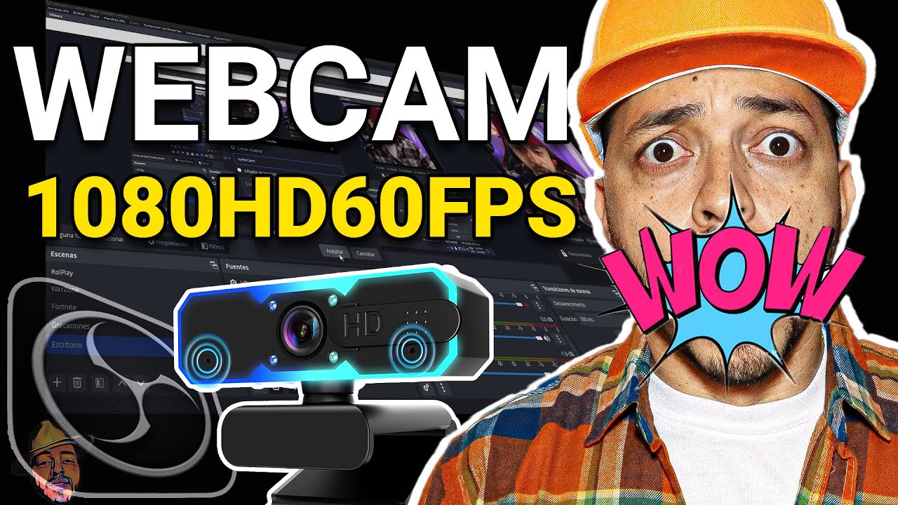 La MEJOR configuracion en tu WebCam 1080HD60FPS - Tutorial OBS Studio ...