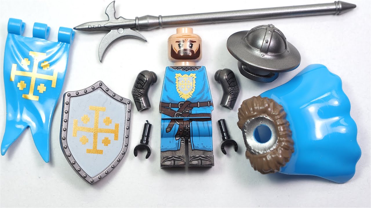 LEGO Knight of Jerusalem | LEGO Medieval Unofficial Lego Minifigure ...