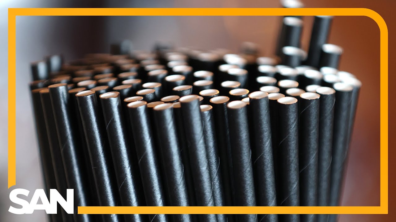 ‘We’re going back to plastic’: Trump reverses paper straw policy - YouTube