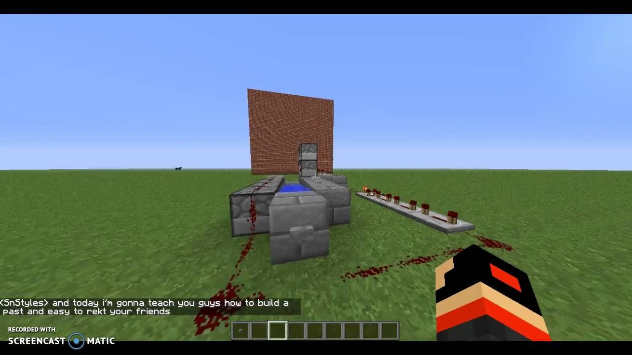 How to build a fast and easy TNT cannon ! - YouTube