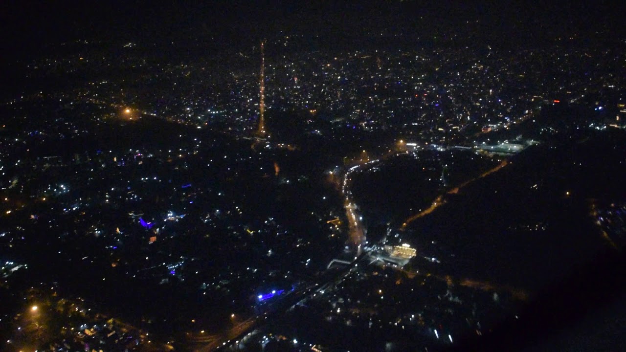 Diwali 2018 New Delhi city view from sky - YouTube