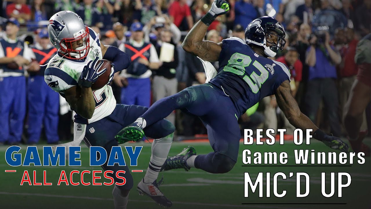 Best of Game Winners Mic'd Up! | 'Game Day All Access' - YouTube