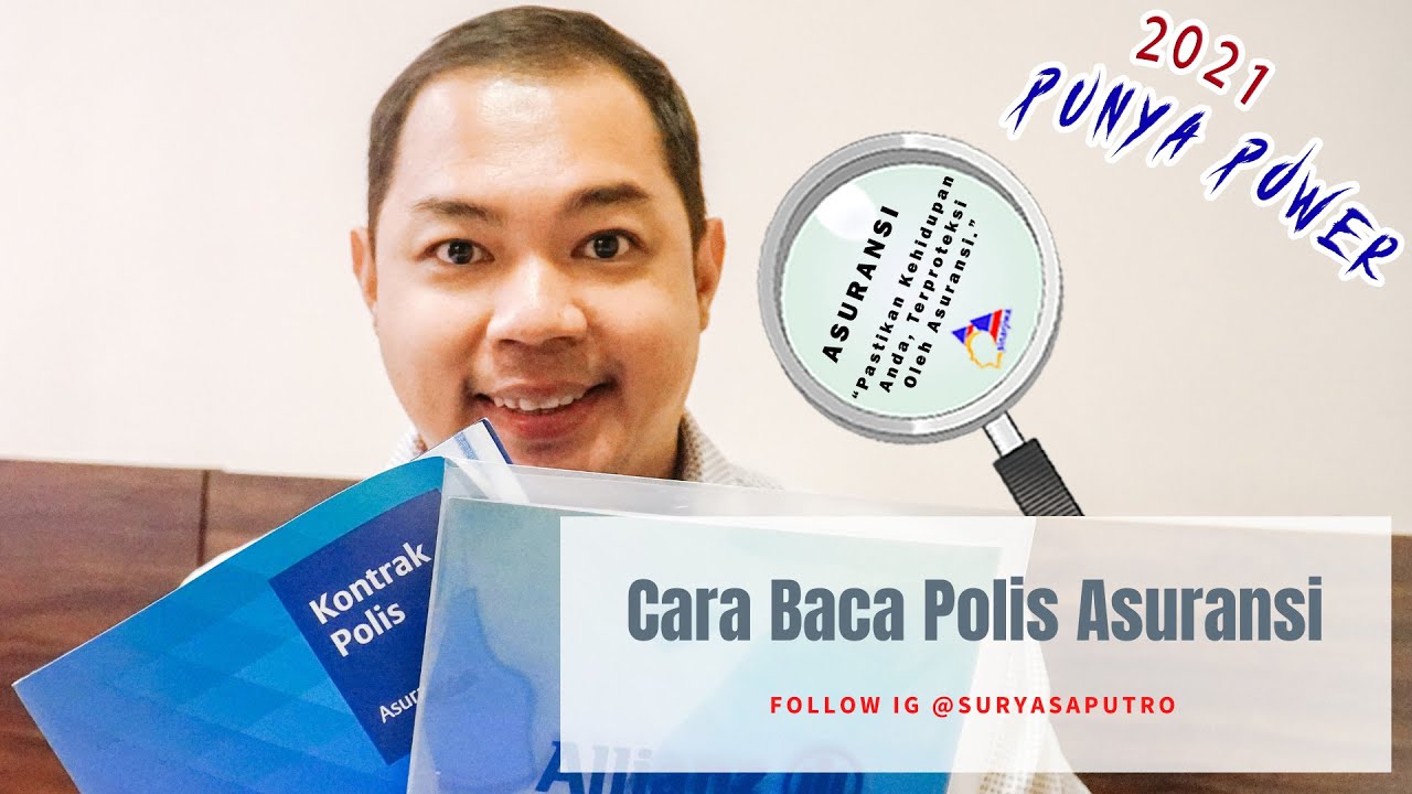 Cara Baca Buku Polis Asuransi - YouTube