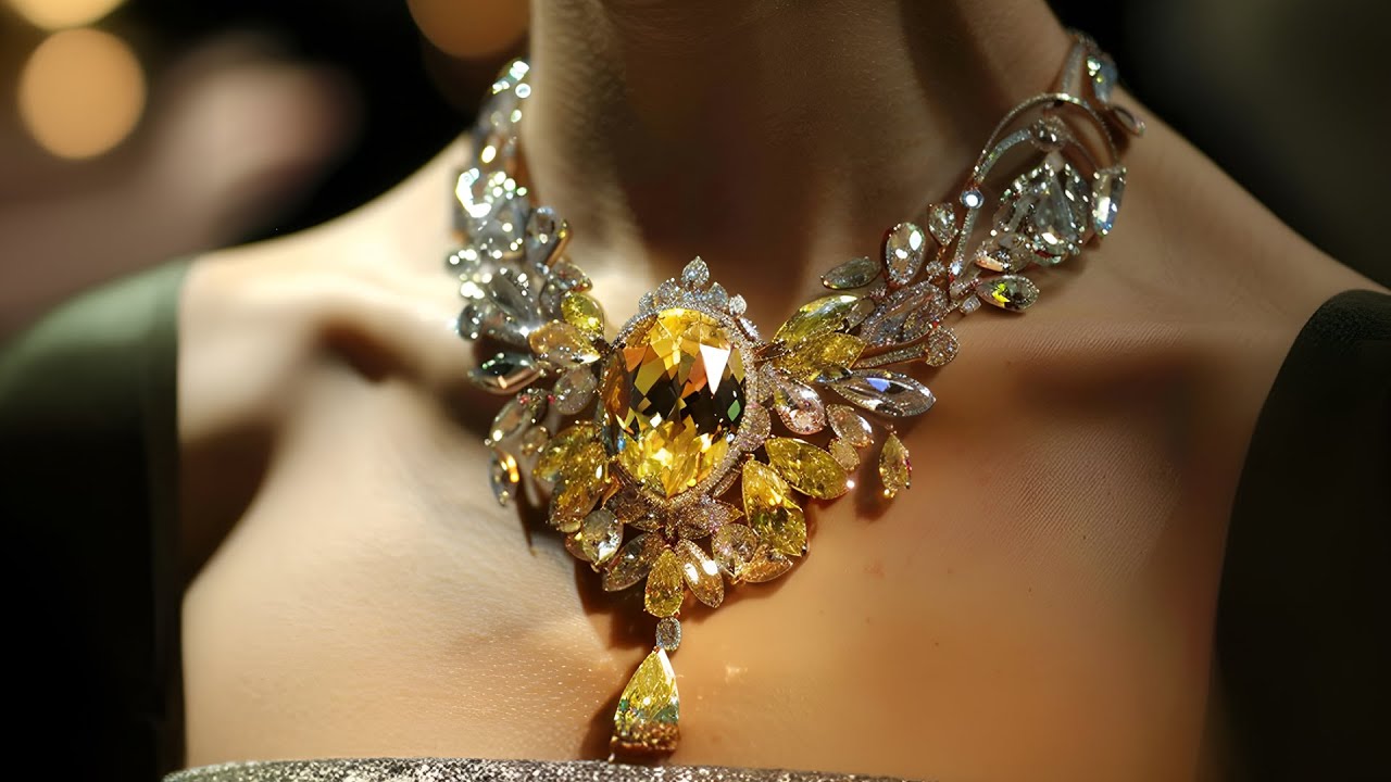The 15 Most Beautiful Jewelry Necklaces - YouTube