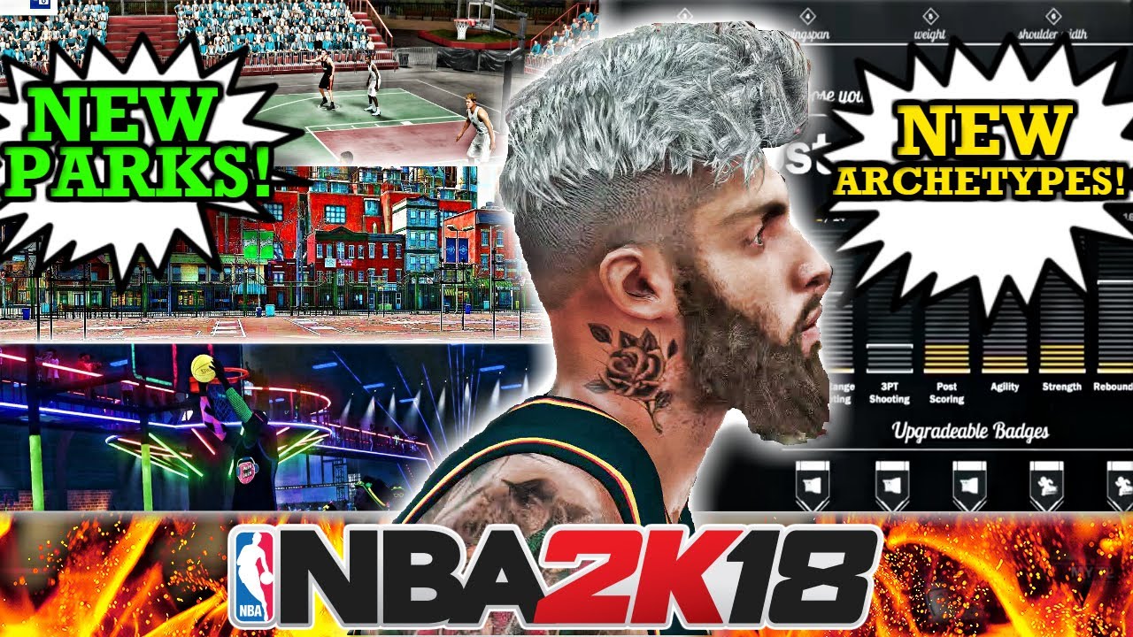 NEW PARKS & ARCHETYPES IN NBA 2K18! PROOF FROM 2K DEVS! (NBA 2K18 BEST ...