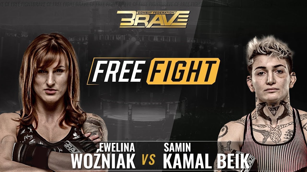 FREE MMA Fight | Ewelina Woźniak vs Samin Kamal Beik | BRAVE CF 54 ...