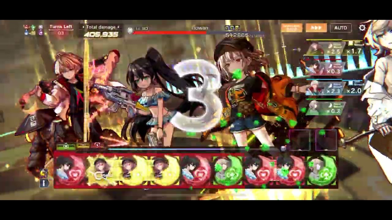 Alice Fiction | Team Hunt Beta Lvl 4 Hard Boss Gowan [Team 1] - YouTube