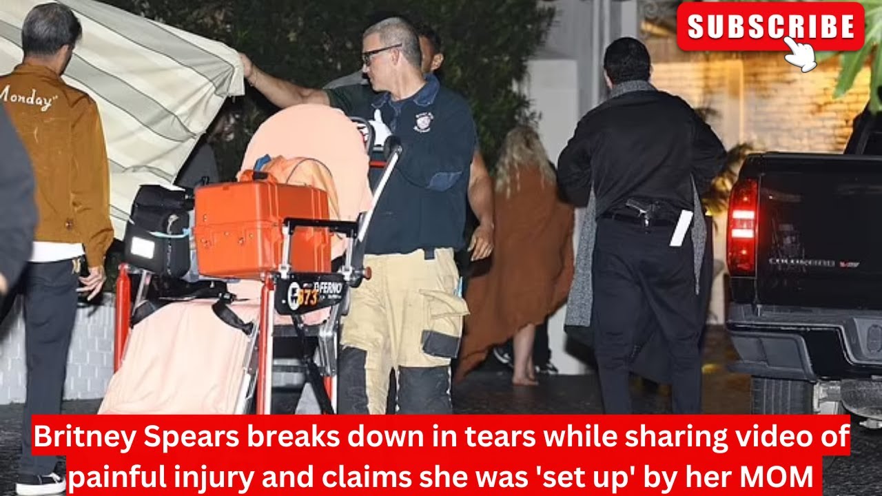 Britney Spears breaks down in tears while sharing video of painful ...