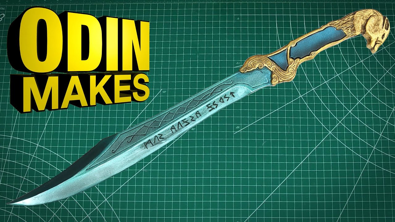 Odin Makes: Sylvie's Sword from Disney+ Loki - YouTube