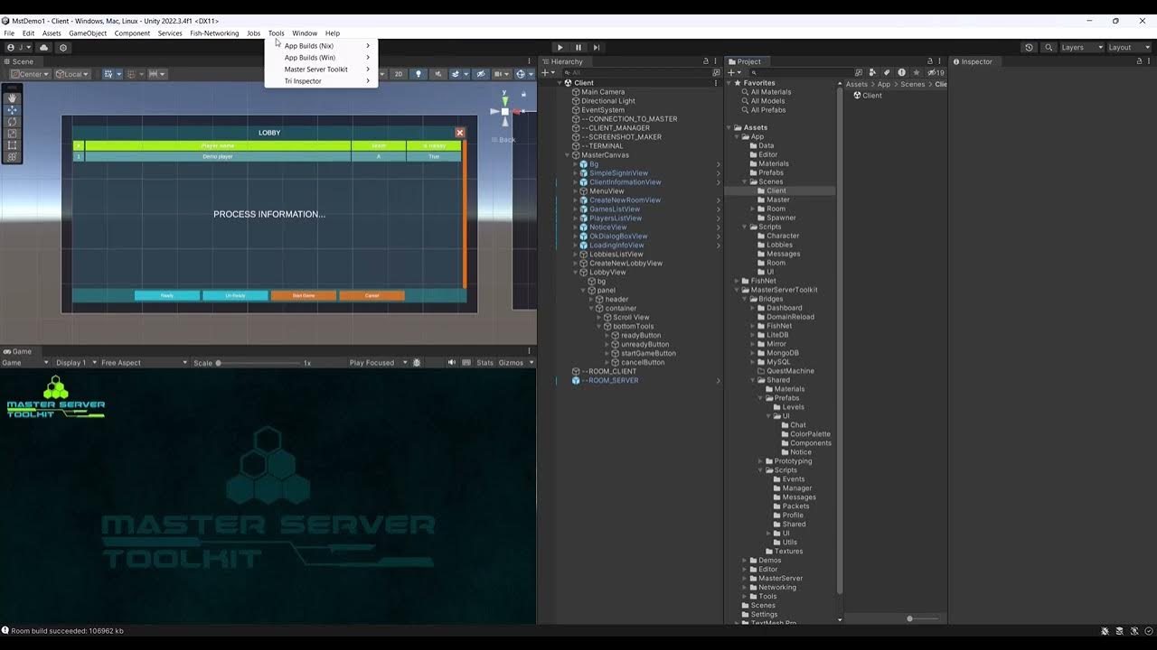 Master Server Toolkit 6 Lobby System Cleanup - YouTube