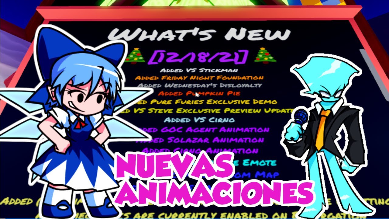 ACTUALIZACION FUNKY FRIDAY STICKMAN |CIRNO NUEVA ANIMACIONES FUNKY ...