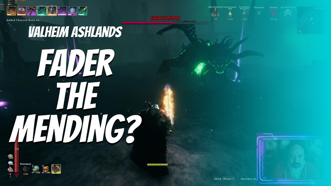 VALHEIM Ashlands - FADER the MENDING??? - YouTube