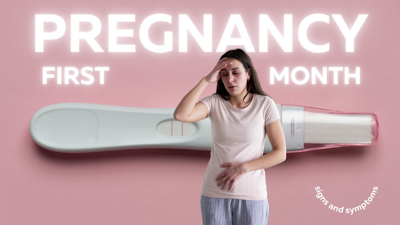 1 Month Pregnancy Symptoms 🤰 | Early Signs You Might Be Pregnant - YouTube