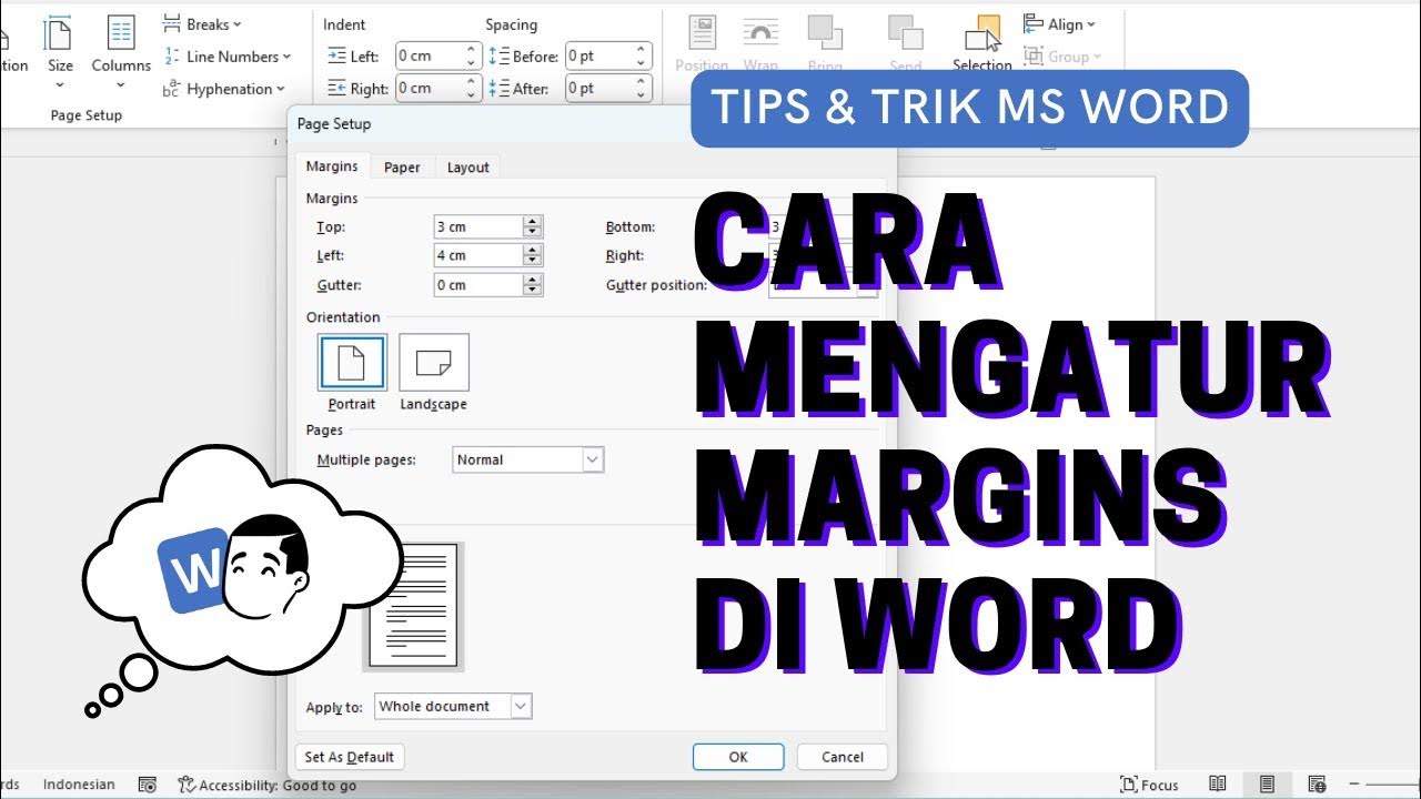 Cara Mengatur Margin 4333 Di Ms Word YouTube cara-mengatur-margin-4333-di-ms-word-youtube