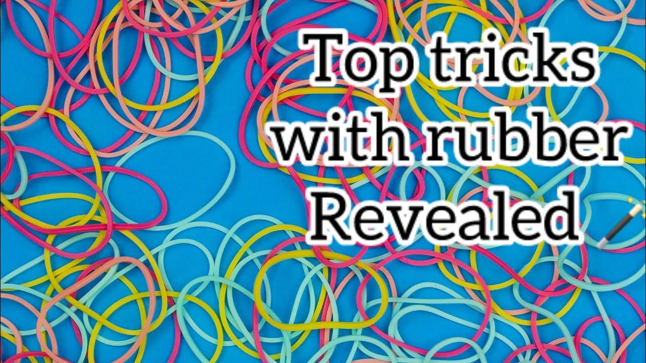 4 amazing elastic band tricks \REVEALED TRIKS🪄 - YouTube