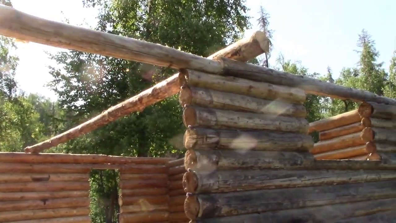 Alaska Pioneer Outpost Cabin Rebuild, Part 5 - YouTube