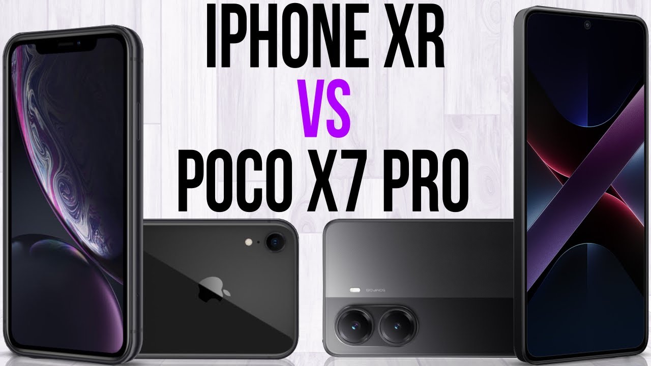 iPhone XR vs Poco X7 Pro (Comparativo & Preços) - YouTube