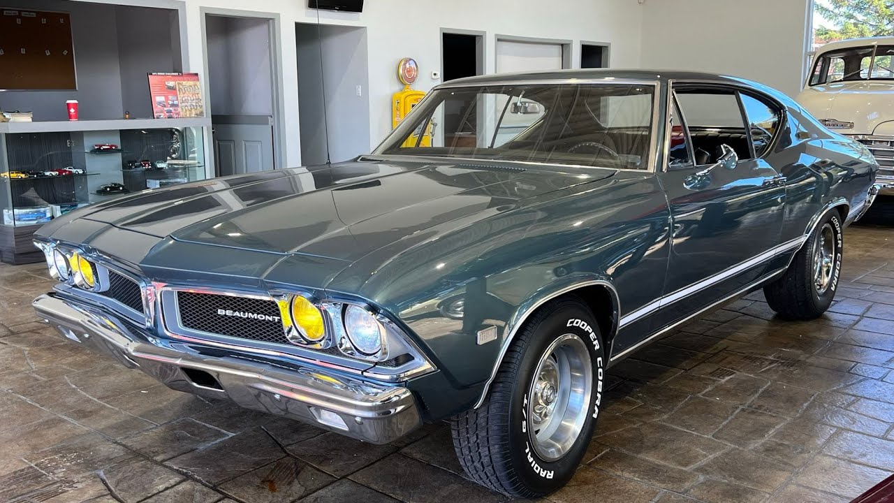 1968 Pontiac Beaumont Live Auction www.fastcarbids.com - YouTube