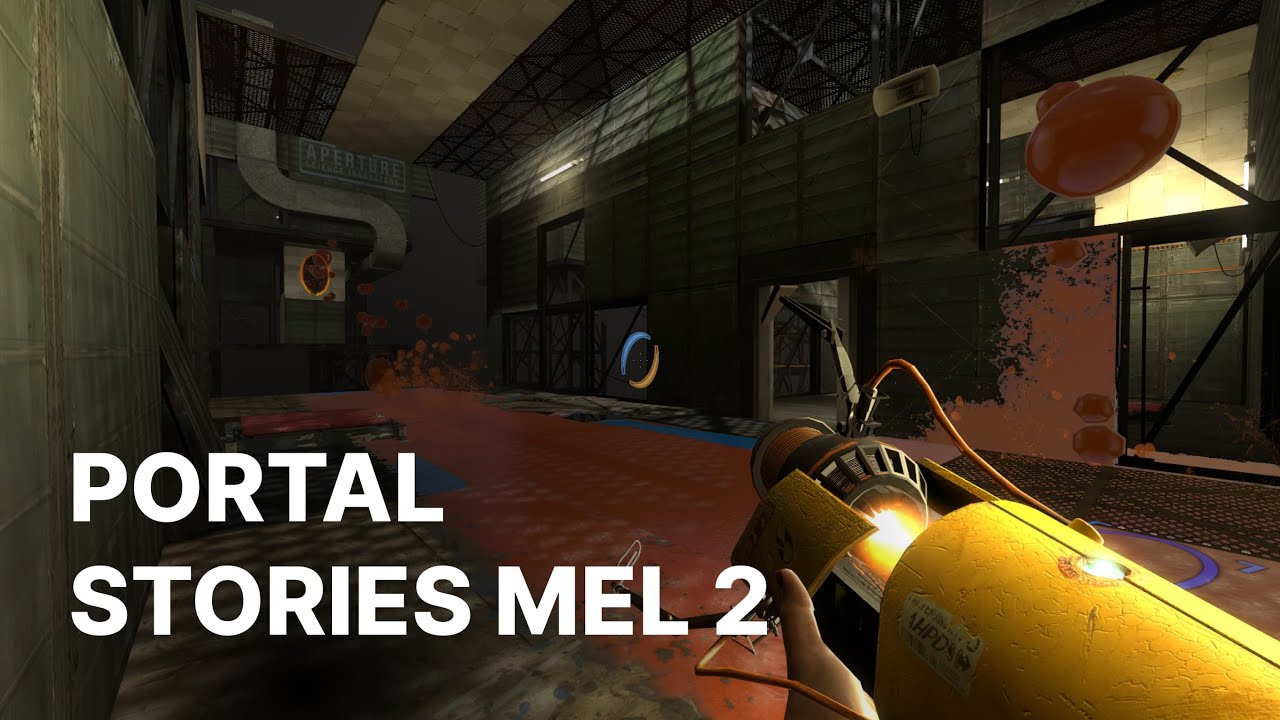 Прохождение Portal stories Mel 2 - YouTube