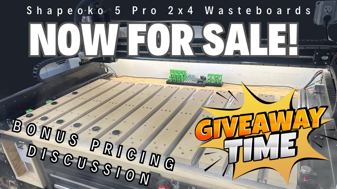 Shapeoko 5 Pro Upgrade: New Waste Board Launch & How To Win One ...