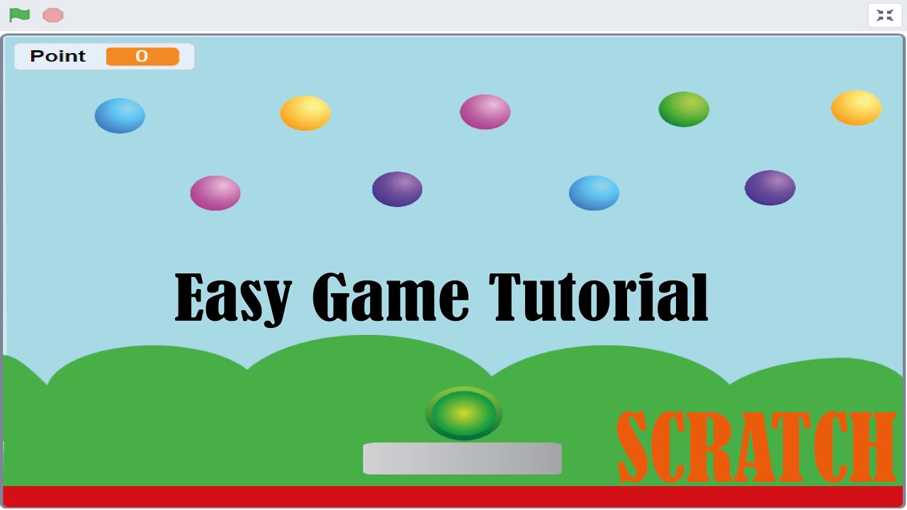 How to make a Ball Game in Scratch - YouTube