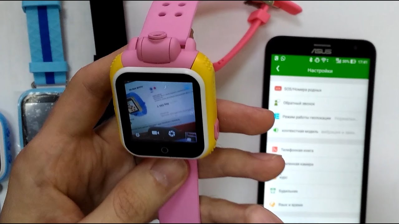 Wonlex GW1000 как работает камера в SeTracker - YouTube