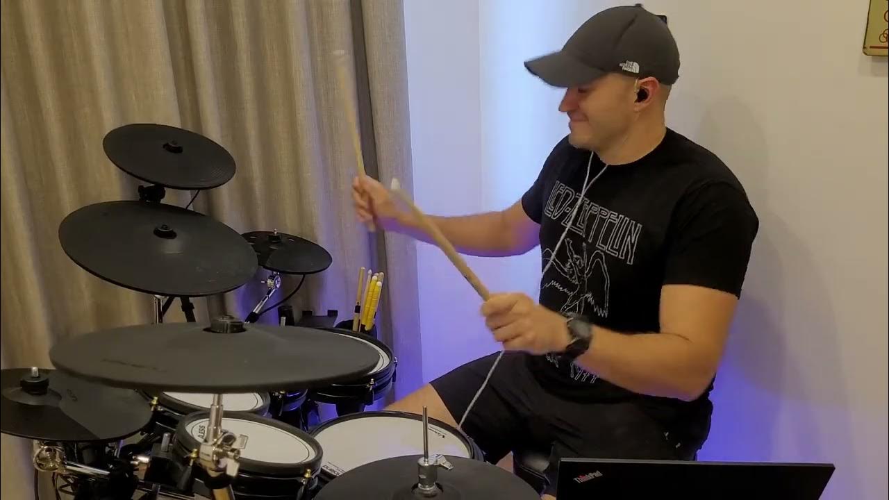 Dont stop believing - drum cover - YouTube