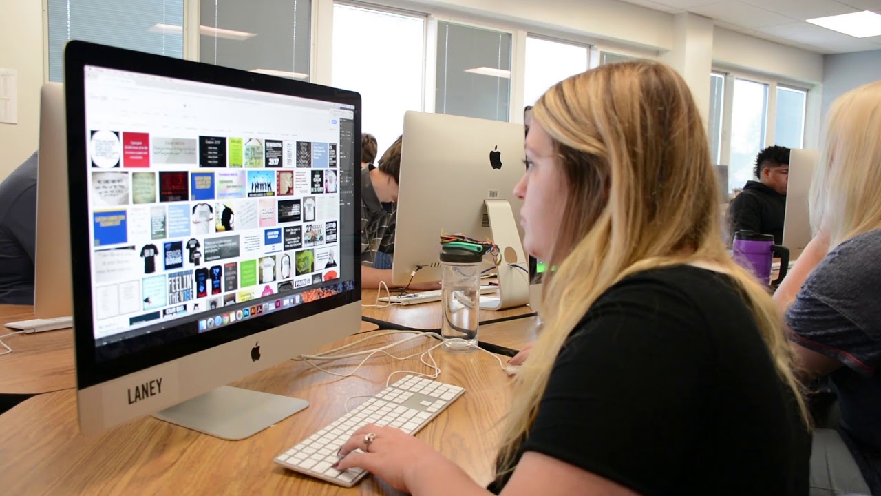 Graphic Design Student Shares Benefits of CTE - YouTube