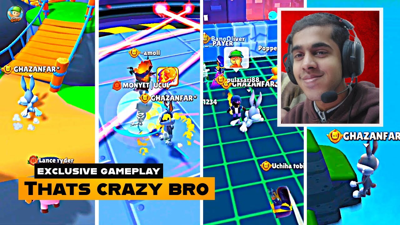 THATS CRAZY BRO STUMBLE GUYS EXCLUSIVE GAMEPLAY - GHAZANFAR PLAYZ - YouTube