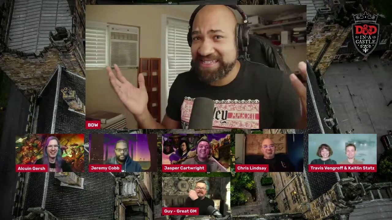 Ask Me Anything - D&D in a Castle - Hosted by B. Dave Walters - YouTube