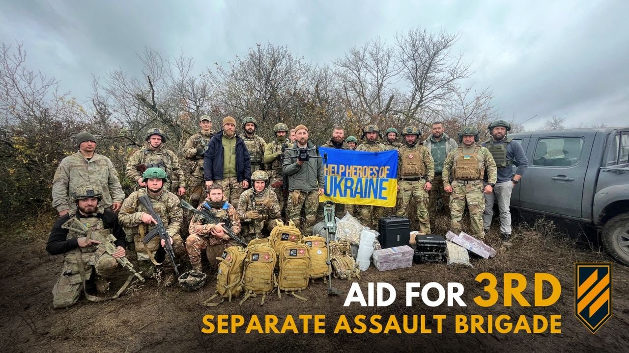 Aid for 3rd Separate Assault Brigade | Help Heroes Of Ukraine ...
