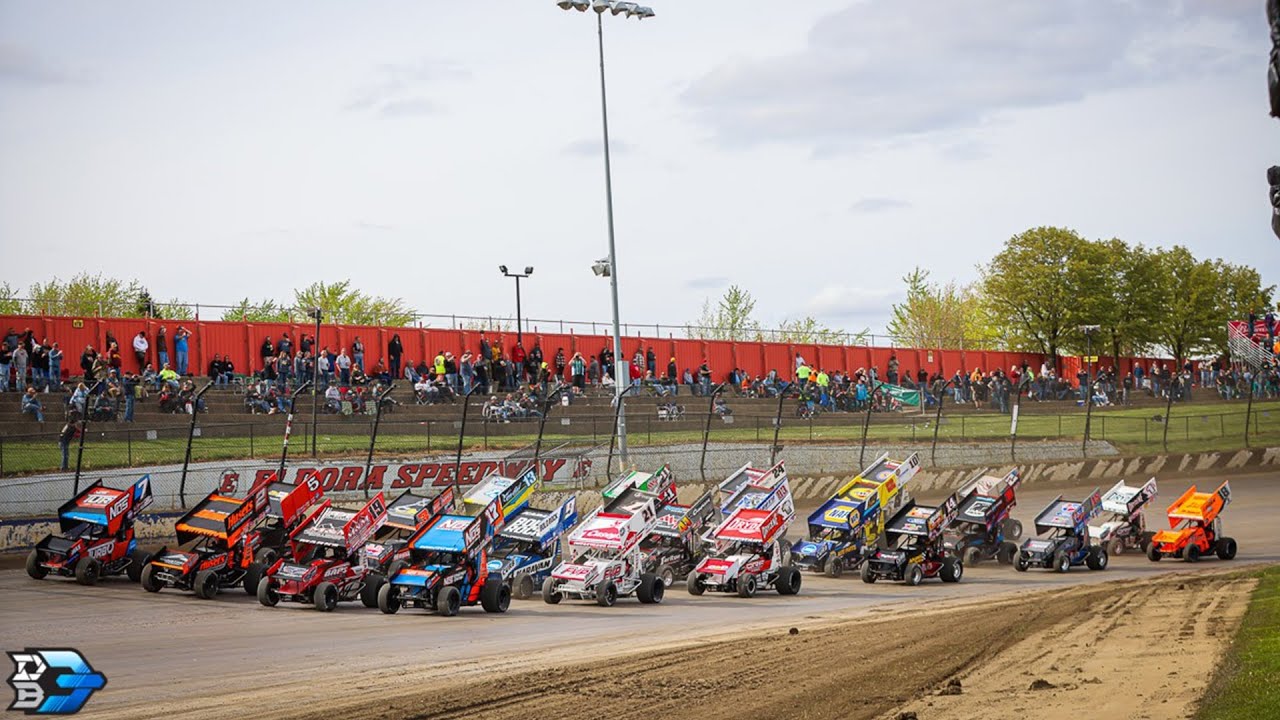 World of Outlaws Wet & Wild Weekend at Eldora Speedway - YouTube