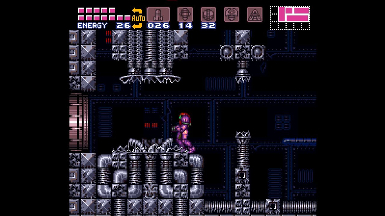 Old Tourian (Super Metroid Soundfont) - YouTube