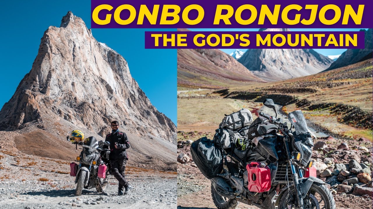 Insane off-roading to reach Gonbo Rongjon ! Every Biker's Dream # ...